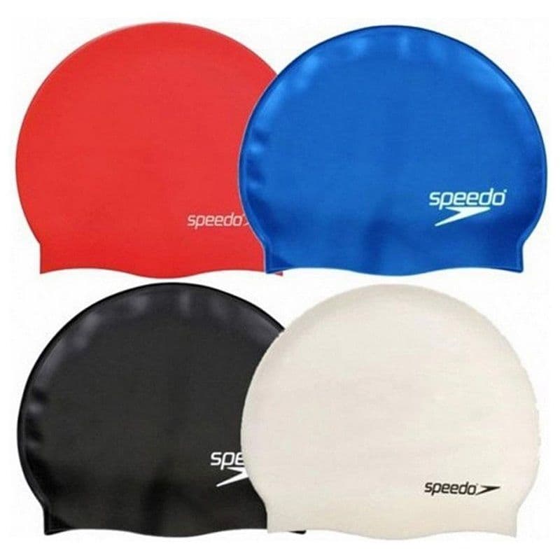 White Swim Cap