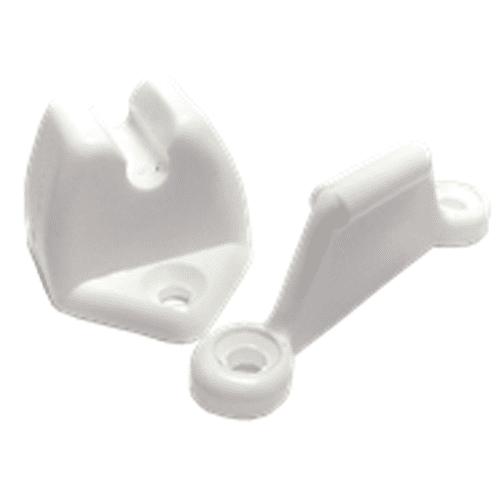 DOOR RETAINER CATCH - WHITE