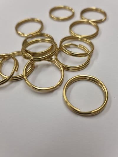 10 Small curtain split rings 20mm Roman blind cord repair