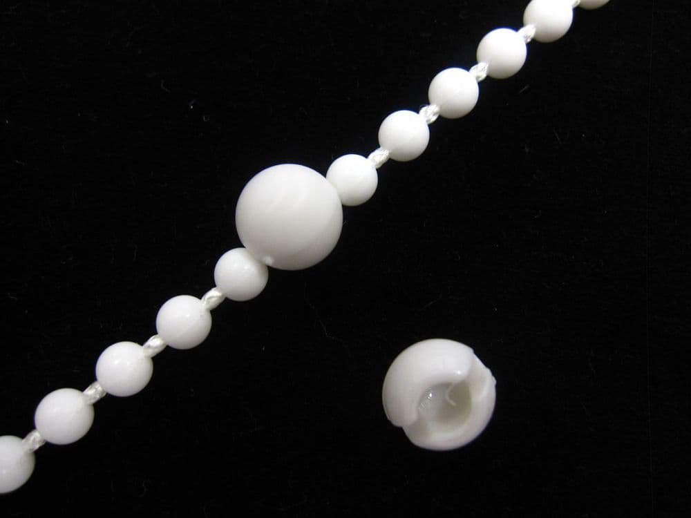 2 Roller blind chain stop lock ball - STOPS BLIND GOING UP OR DOWN TOO FAR