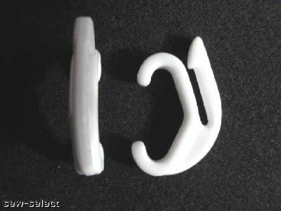 30 SWISH VALANCE TRACK HOOKS - Curtain pelmet hook