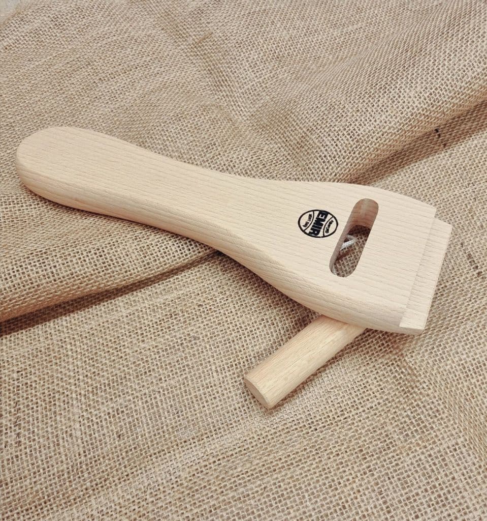 Webbing stretcher Web strainer Traditional beech upholstery straining ...