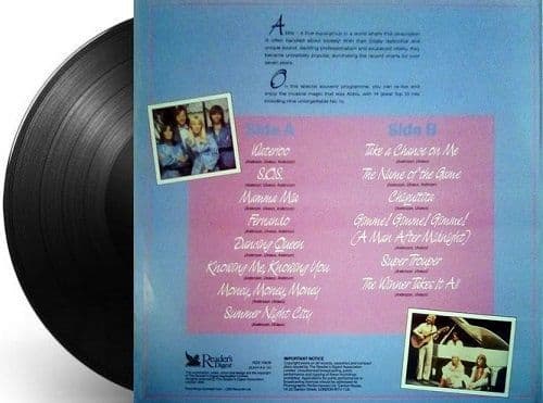 ABBA The Very Best Of Abba Vinyl Record LP Reader s Digest 1989