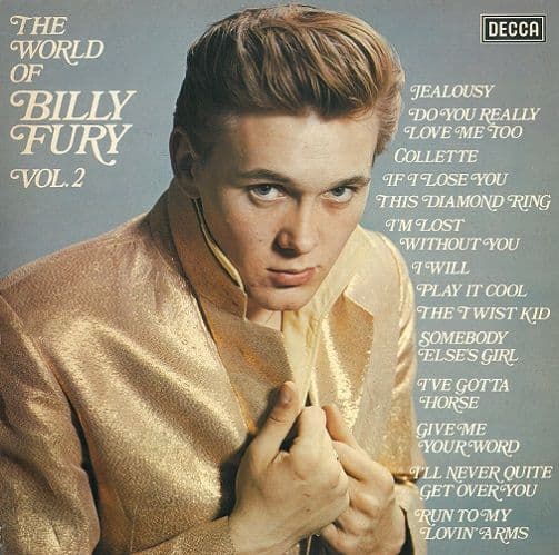 Billy Fury The World Of Billy Fury Vol. 2 Vinyl LP | Planet Earth Records