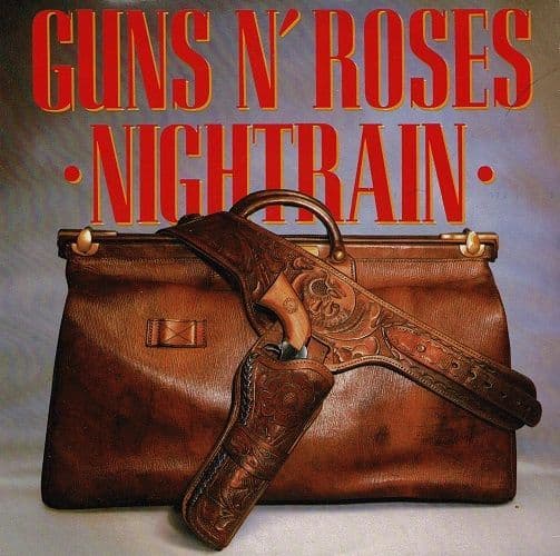 GUNS N ROSES Nightrain Vinyl Record 7 Inch Geffen 1989