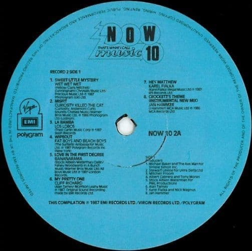 Now That s What I Call Music 10 Vinyl Record LP EMI 1987