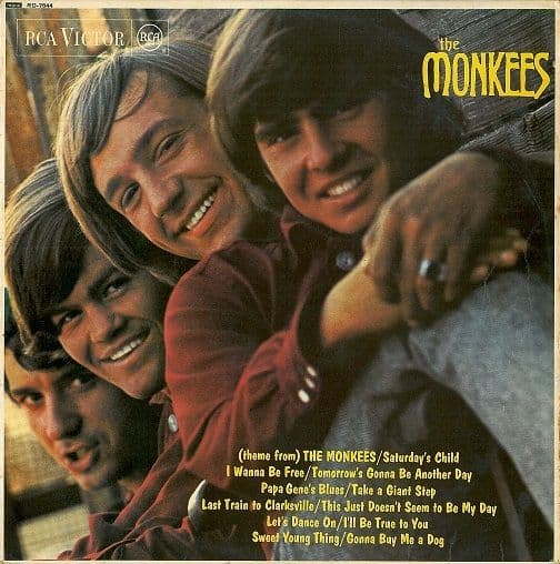THE MONKEES The Monkees Vinyl Record LP RCA Victor 1966