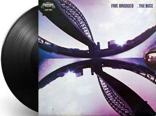 THE NICE Five Bridges Vinyl Record LP Charisma 1970