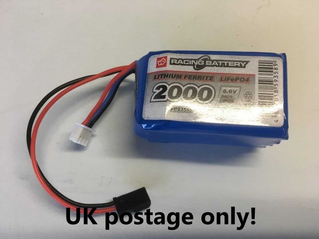 Vapex LiFe 6 6v 2000mah battery pack